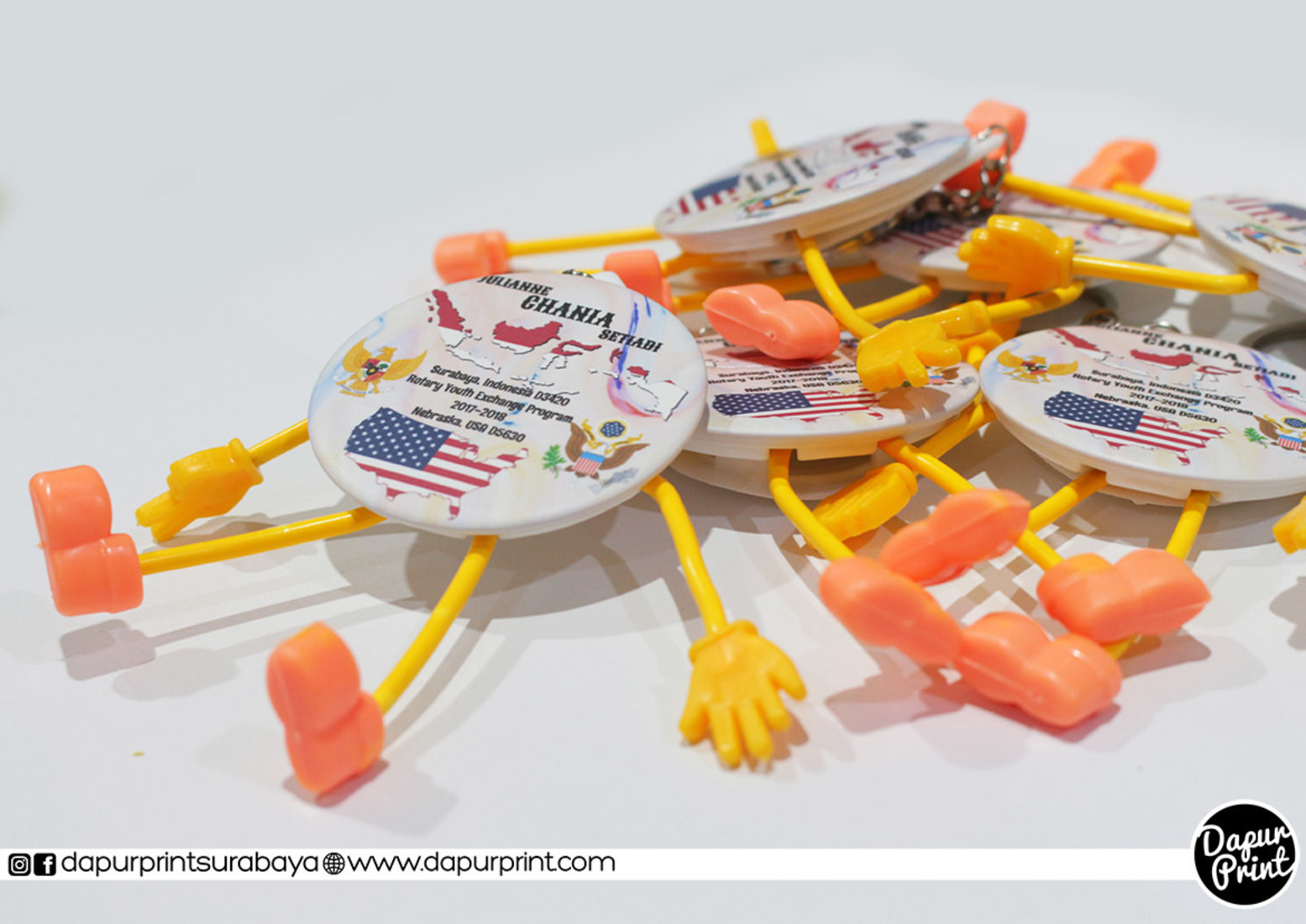 Cetak Pin Murah Surabaya - Dapur Print